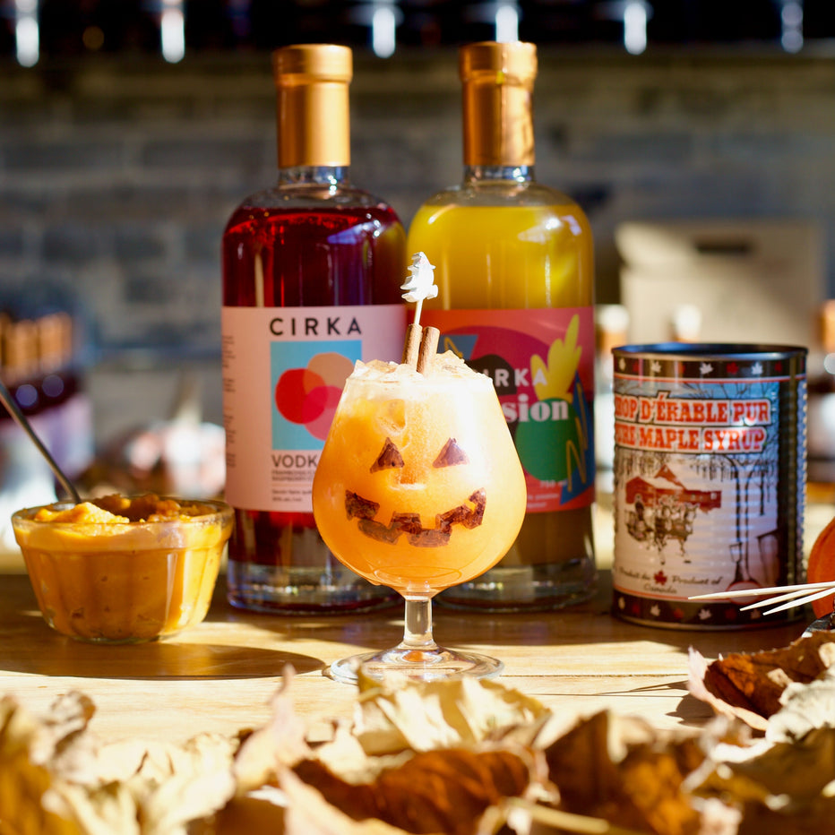 Jack O’Lantern – Halloween Pumpkin Cocktail with Maple and Ginger Beer ...