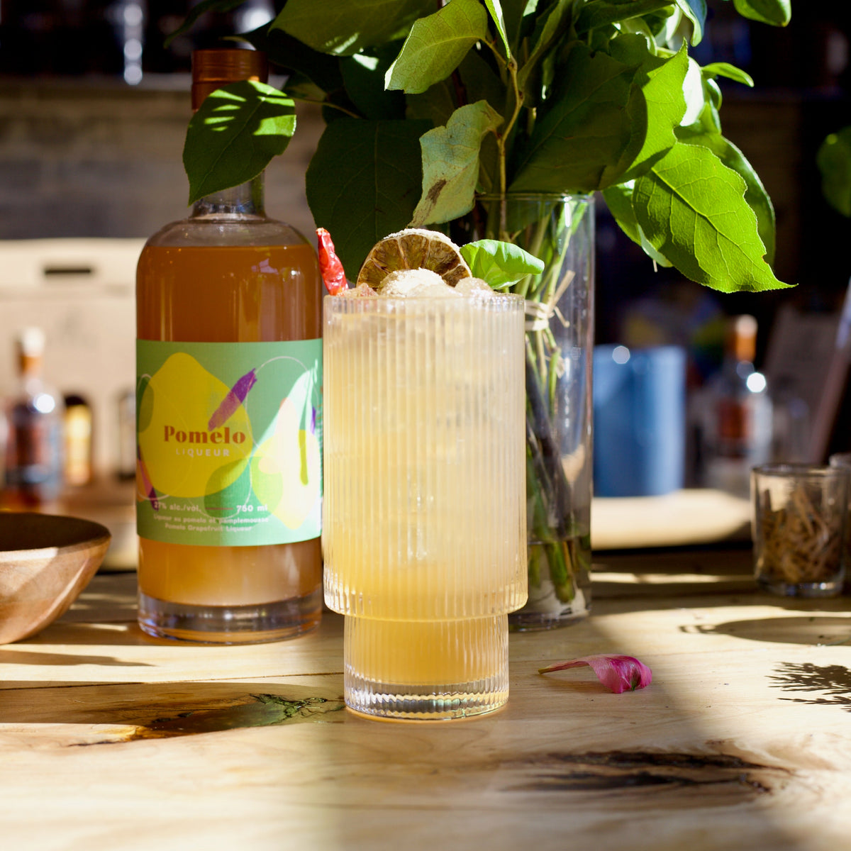 Thai Spritz Cocktail – Pomelo, Lime & Ginger Beer – CIRKA Distilleries