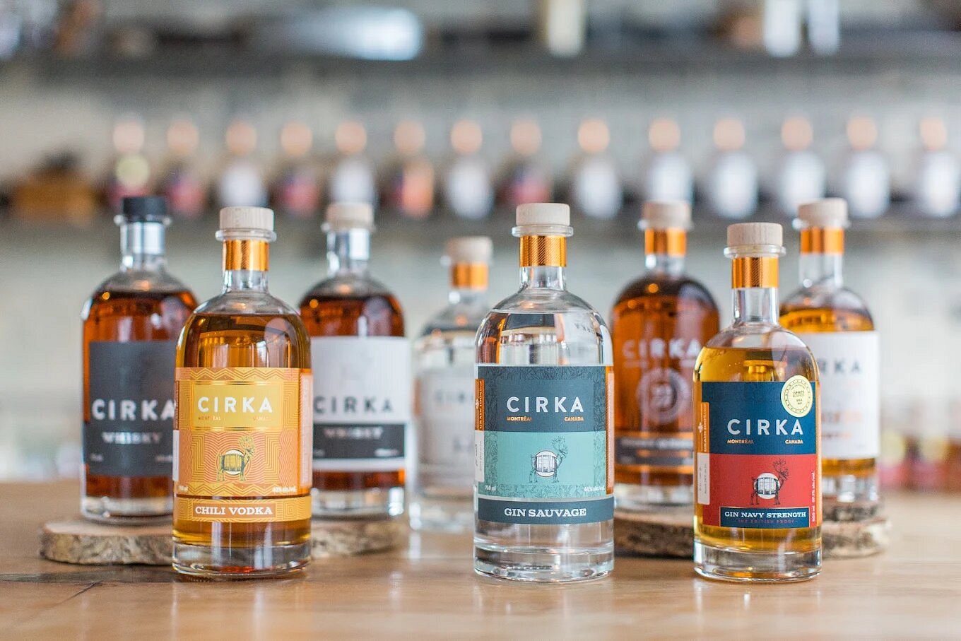 CIRKA Distilleries | Québec’s first grain-to-bottle distillery